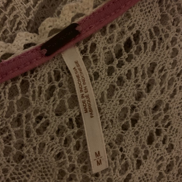 Free People | Tops | Free People Lace Double Peplum Tank | Poshmark